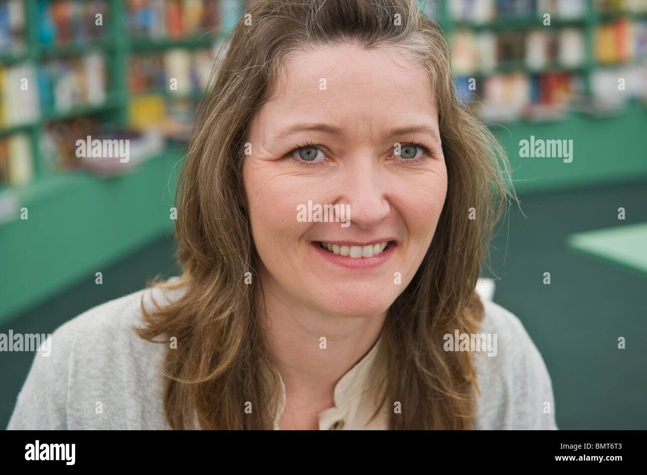 Children's author FE Higgins pictured at Hay Festival 2010 Hay on Wye ...