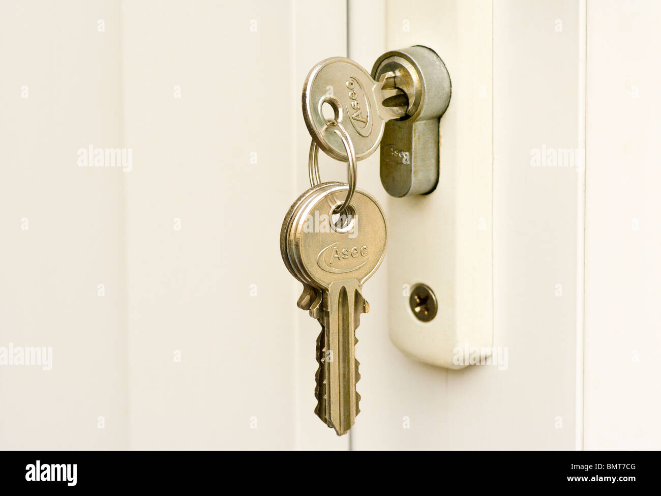 A Bunch Of Keys In A Lock Stock Photo - Alamy
