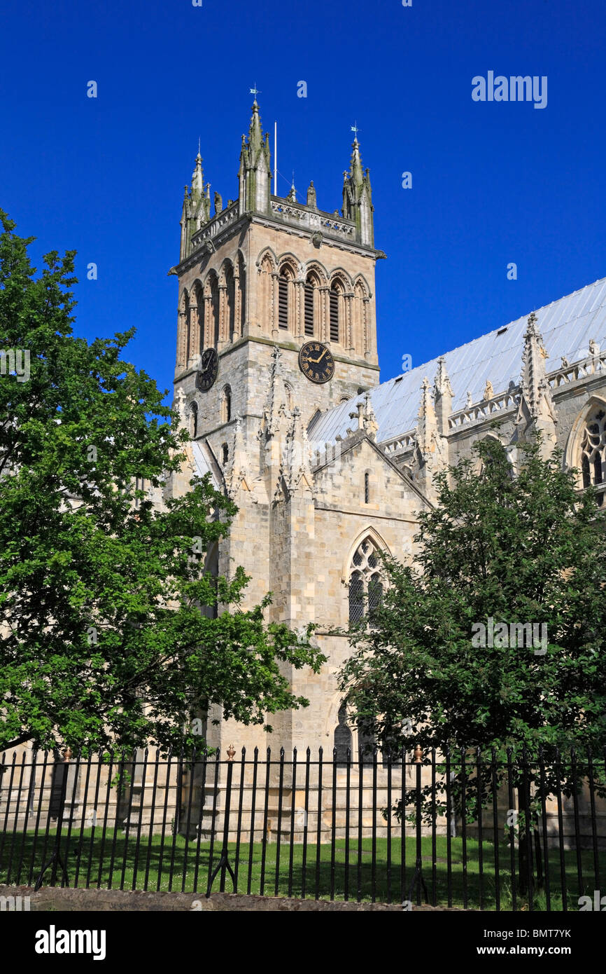 Selby Abbey, Selby, North Yorkshire, England, UK Stock Photo - Alamy