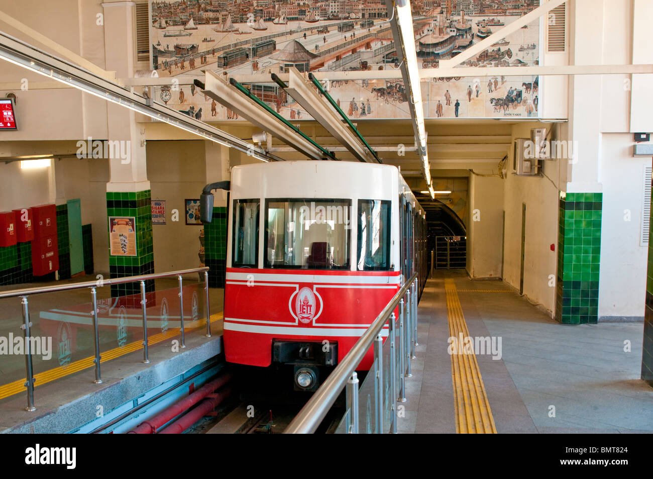 Funicular railway istanbul hi-res stock photography and images - Alamy