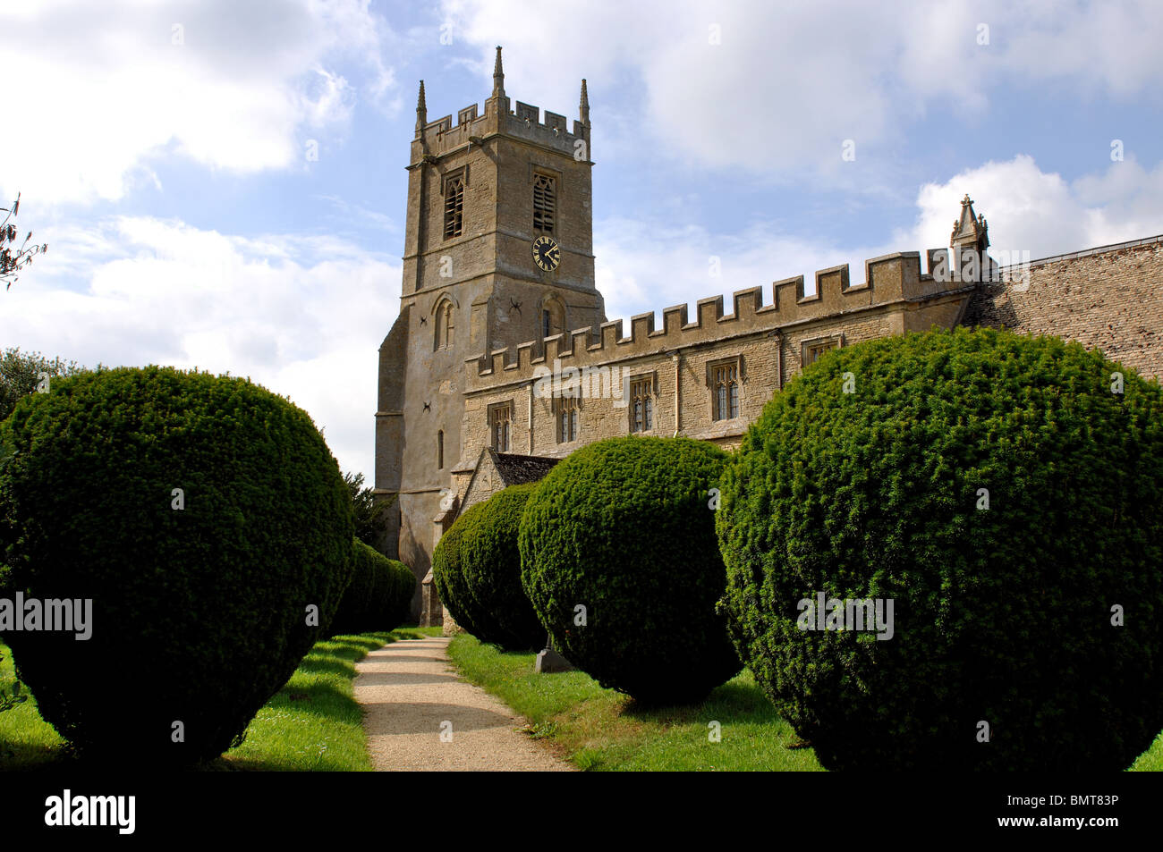 St. Peter and St. Paul Church, Long Compton, Warwickshire, England, UK ...