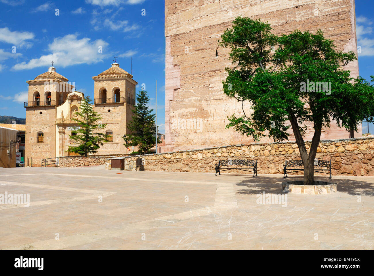 Castillo De Aledo Stock Photo - Alamy