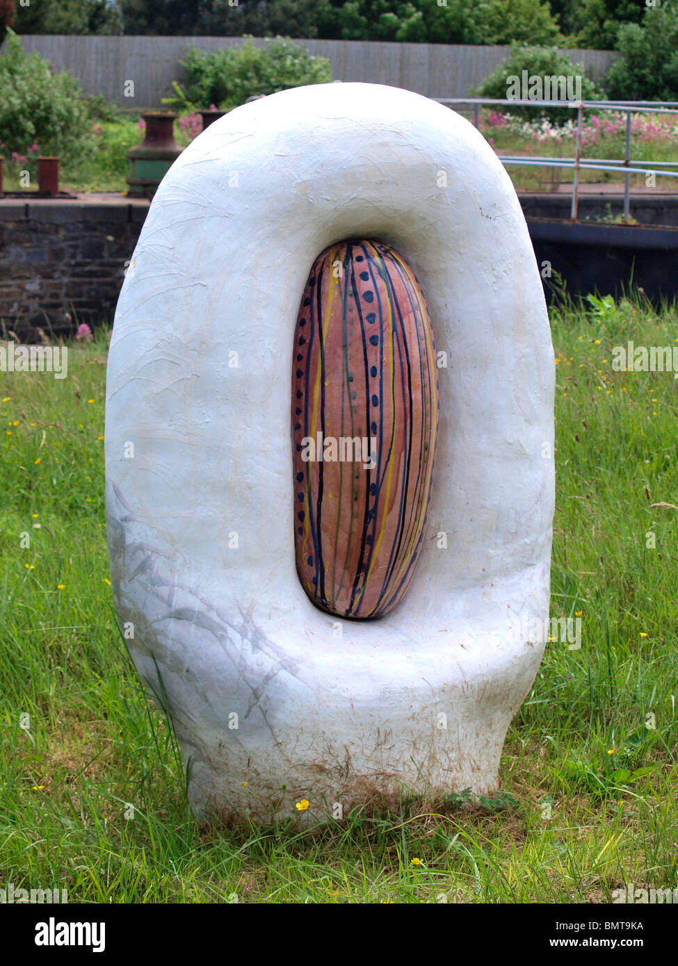 Sculptures by Sandy Brown on Richmond Docks, Appledore, North Devon ...