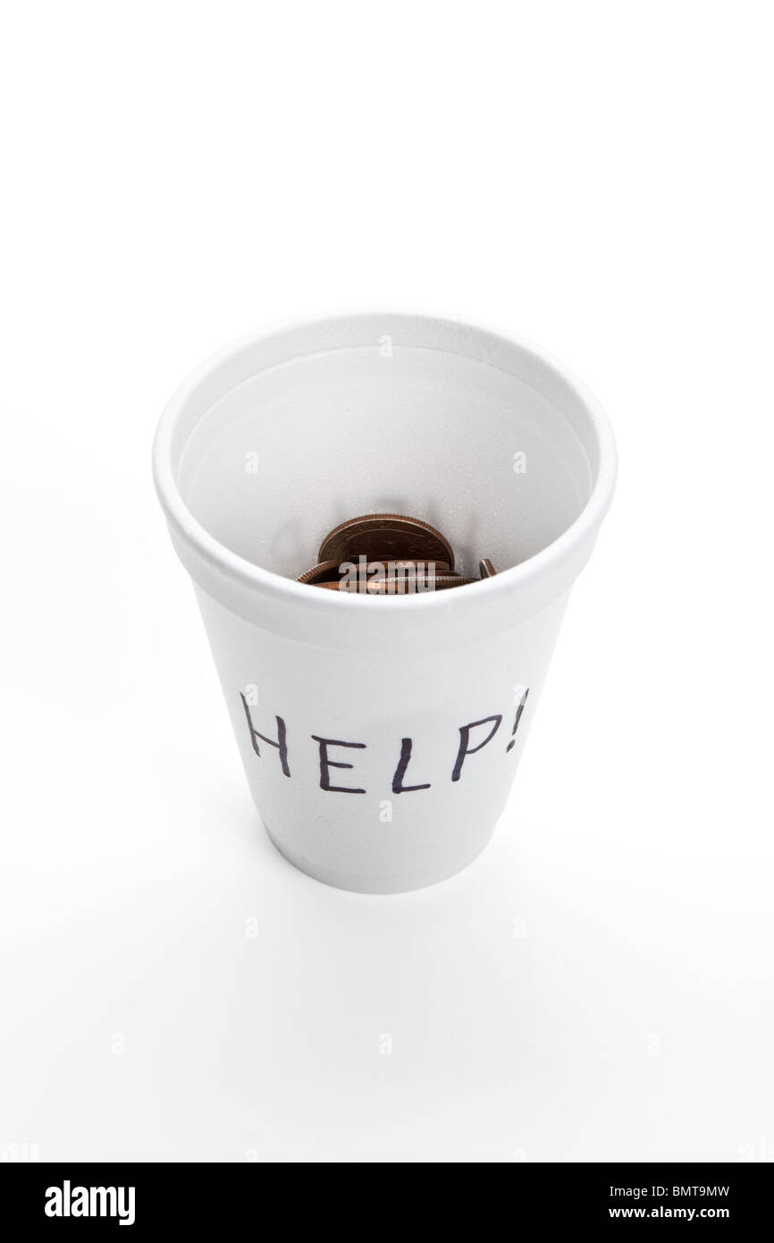 Begging Cup High Resolution Stock Photography and Images - Alamy