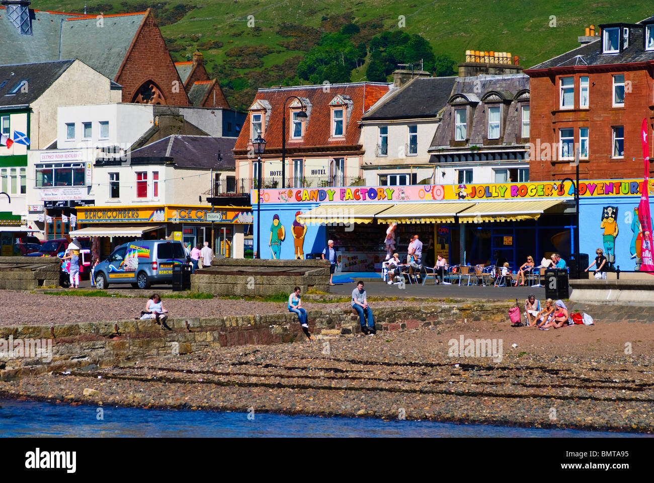 Largs beach hi-res stock photography and images - Alamy