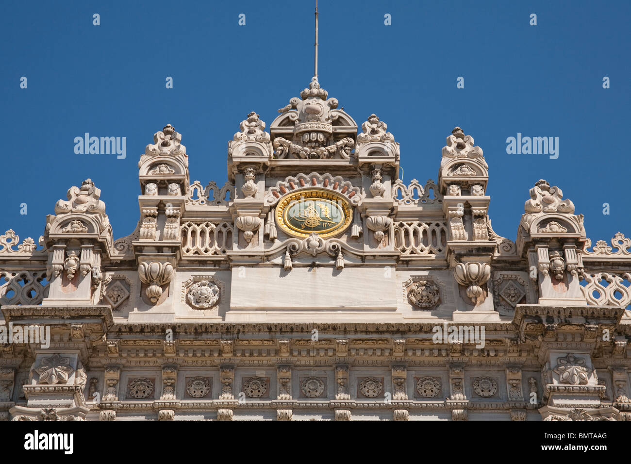 Sultan’s Gate, also known as the Royal and Imperial Gate, Dolmabahce ...
