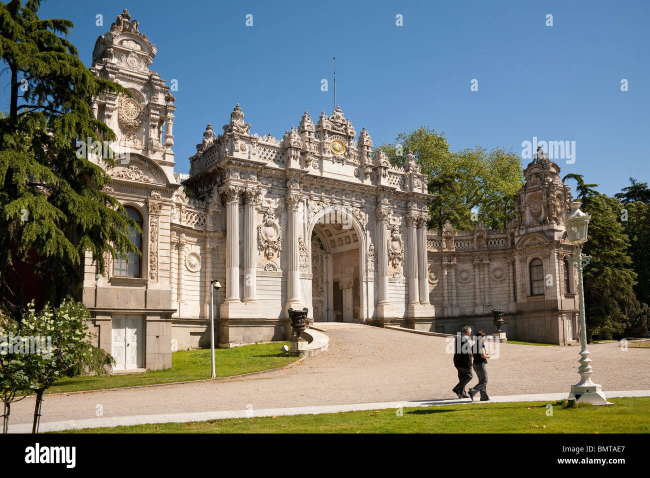 Sultan’s Gate, also known as the Royal and Imperial Gate, Dolmabahce ...