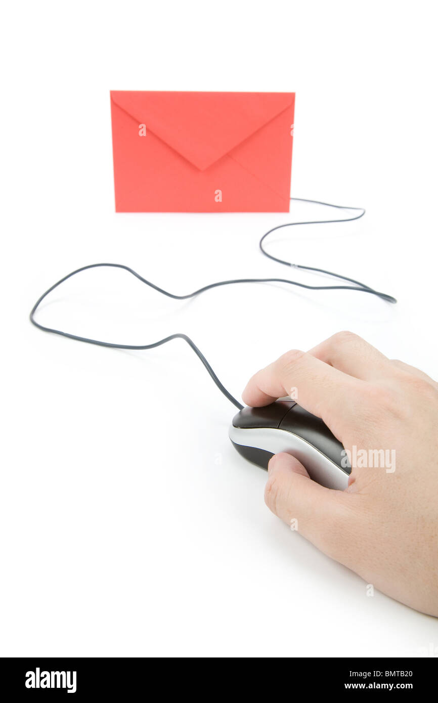 Email mail envelope mouse hi-res stock photography and images - Alamy