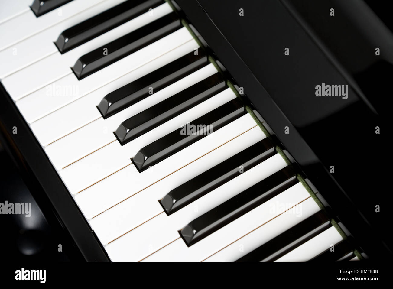Piano Key close up shot Stock Photo - Alamy