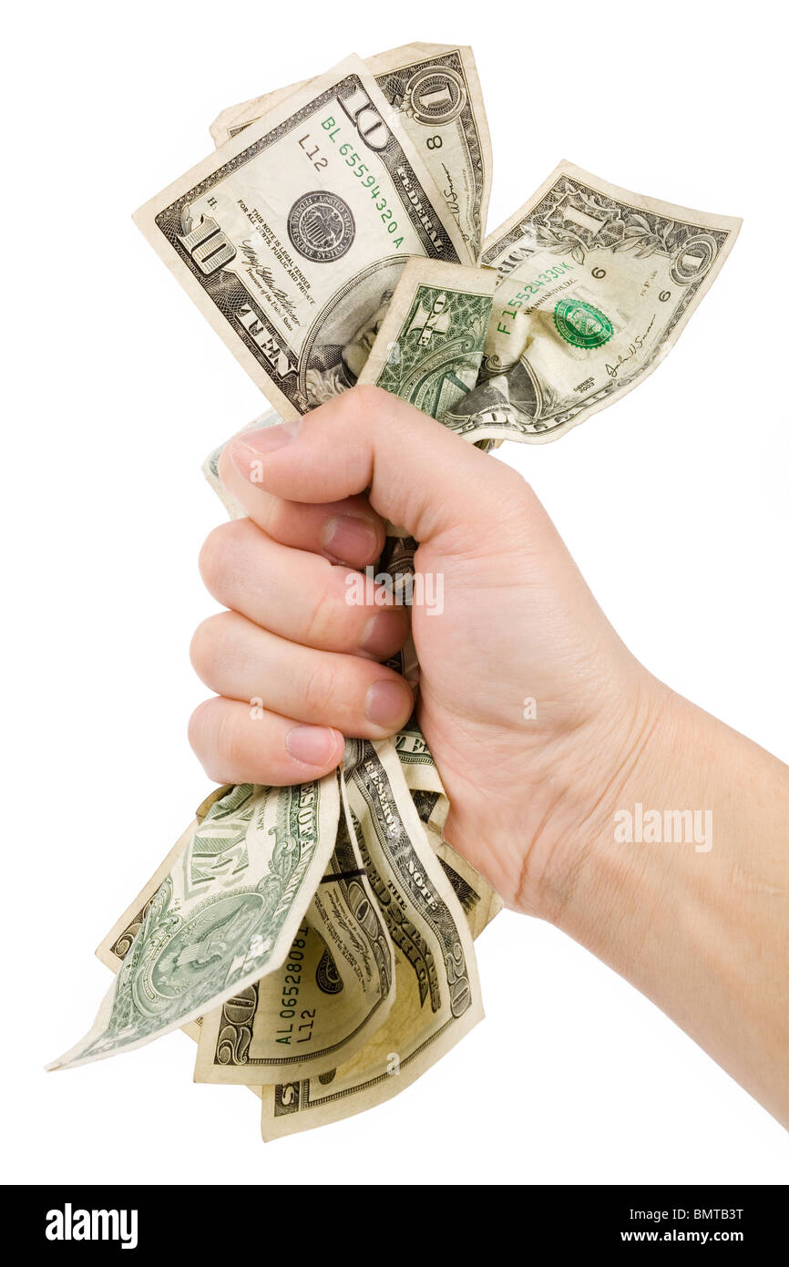 Hand Fist Full Of Money High Resolution Stock Photography and Images ...