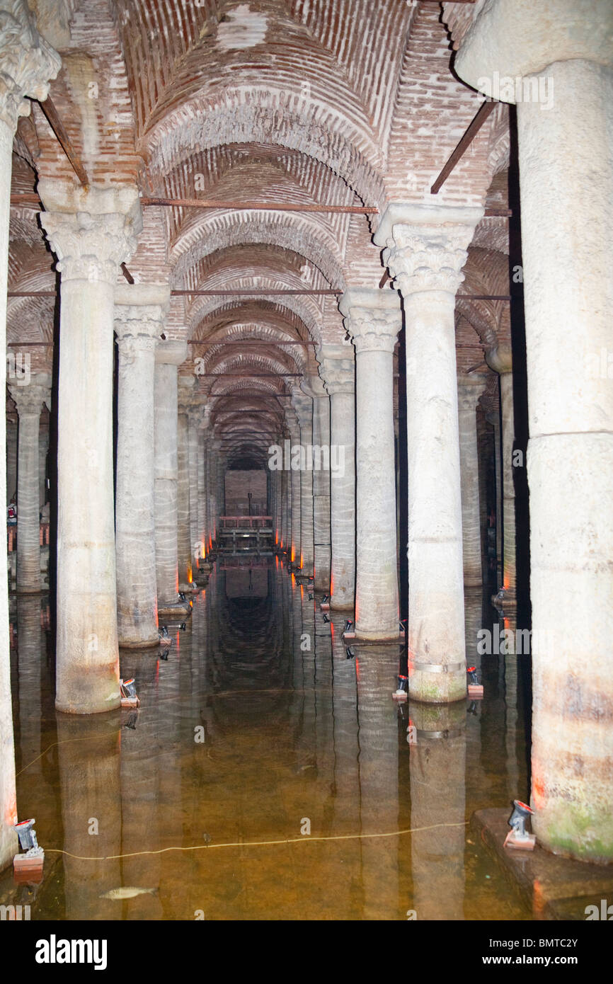 Basilica Cistern Map