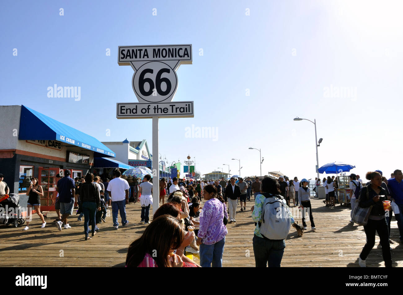 Santa Monica Pier, California, USA Stock Photo - Alamy