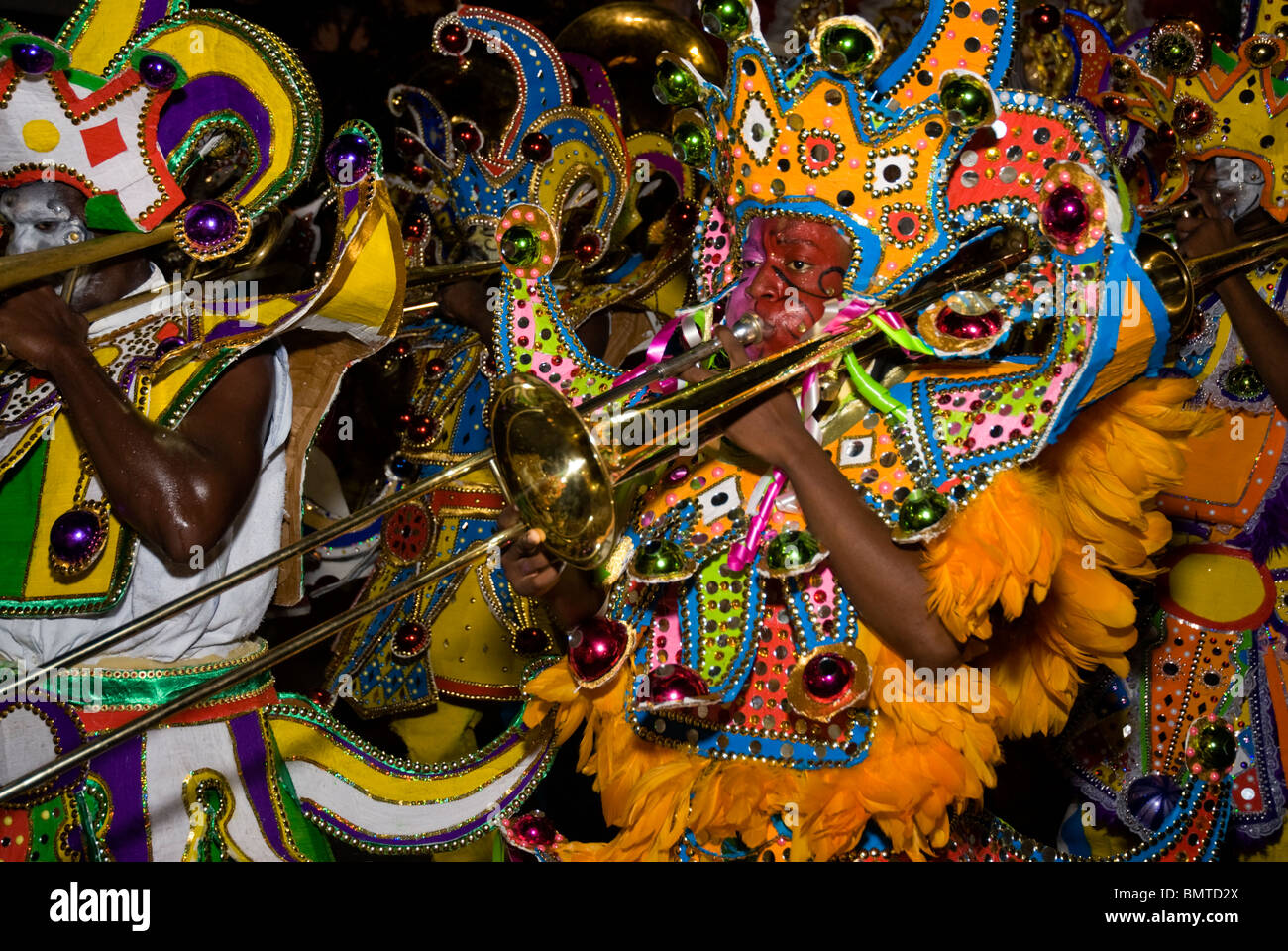 Bahamian junkanoo costume festival hi-res stock photography and images ...