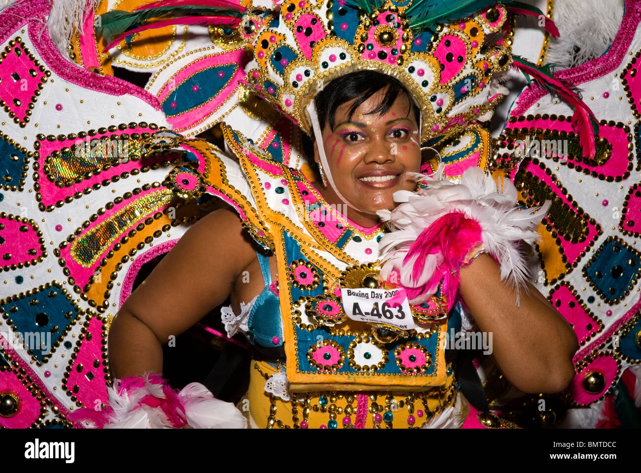 Bahamian junkanoo costume festival hi-res stock photography and images ...