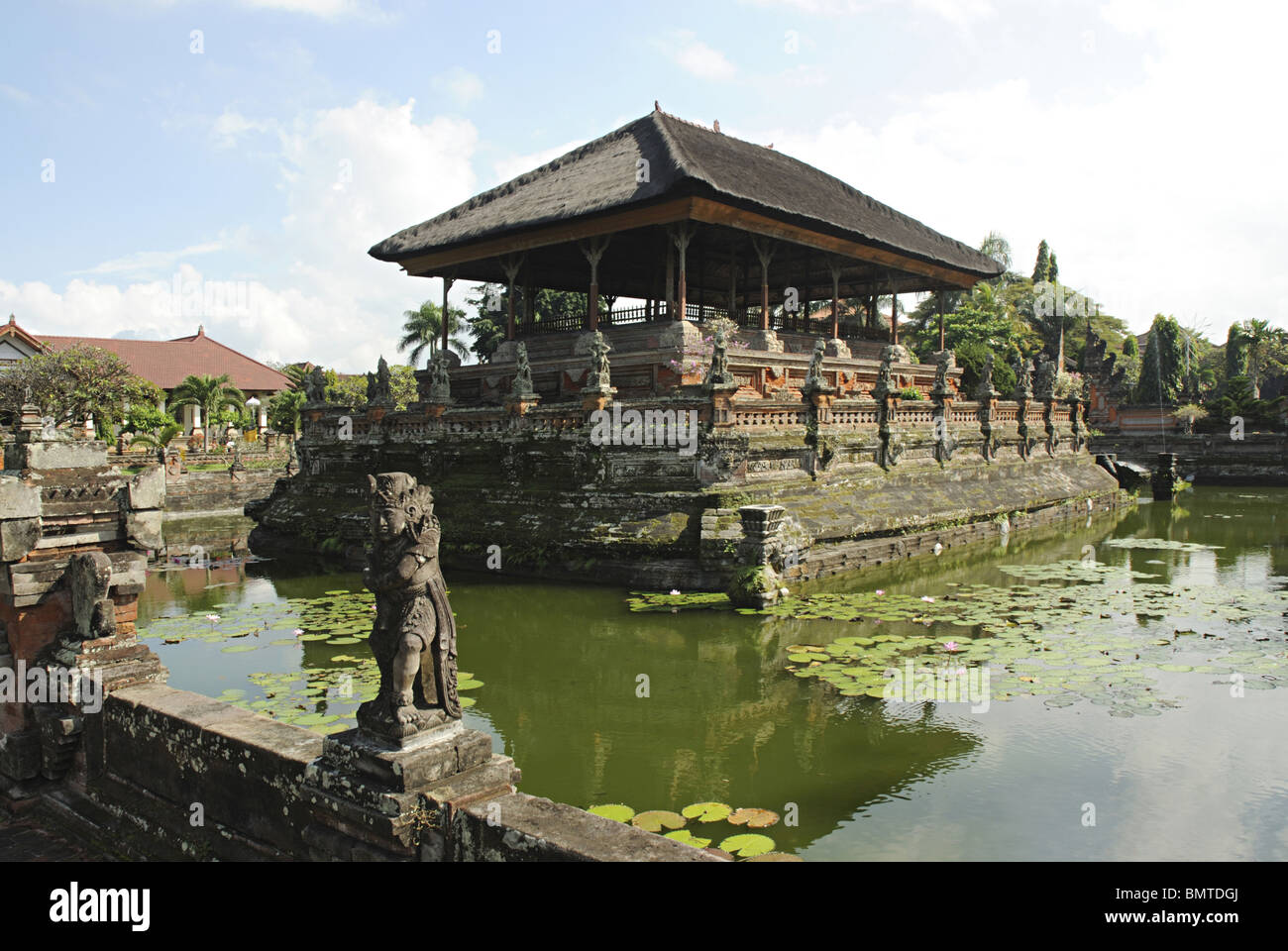 Temple in pond in Mali Museum complex Stock Photo - Alamy