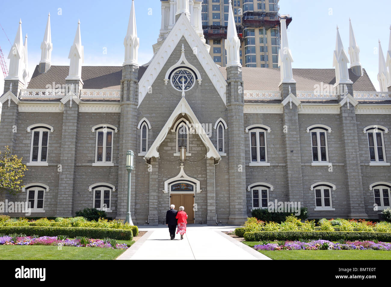 Salt lake assembly hall lds hi-res stock photography and images - Alamy