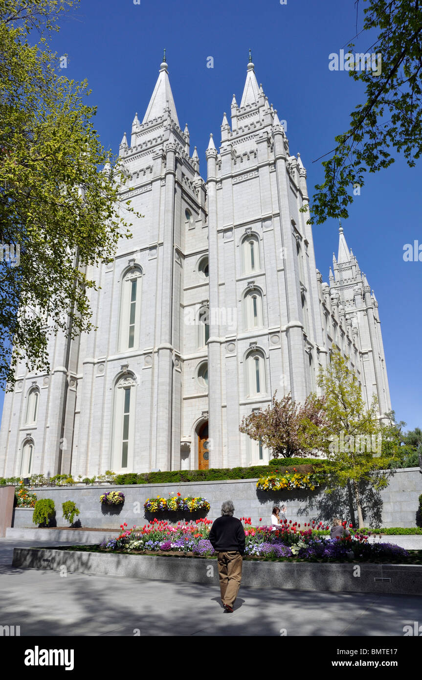 Salt Lake Temple of The Church of Jesus Christ of Latter-day Saints ...