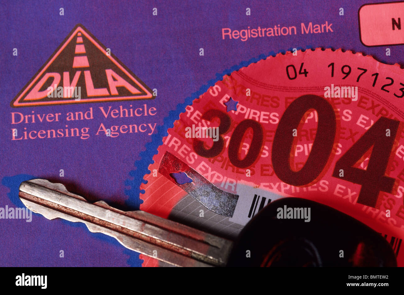 Vehicle registration document hi-res stock photography and images - Alamy