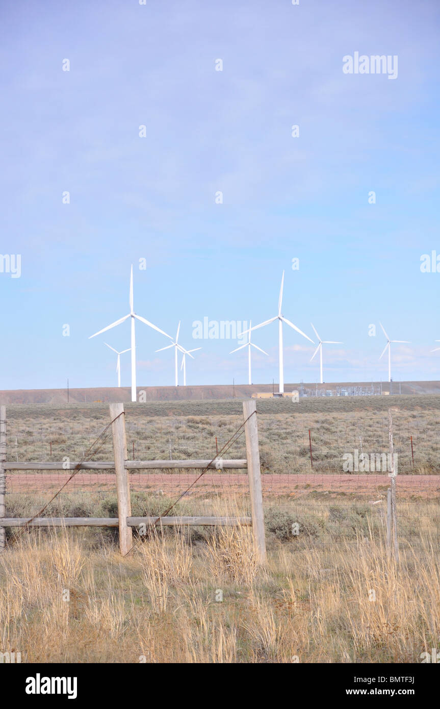 Utah windmills, USA Stock Photo - Alamy