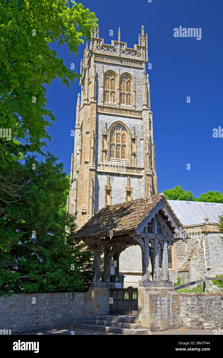 St Mary's Church, Huish Episcopi, Somerset Stock Photo - Alamy