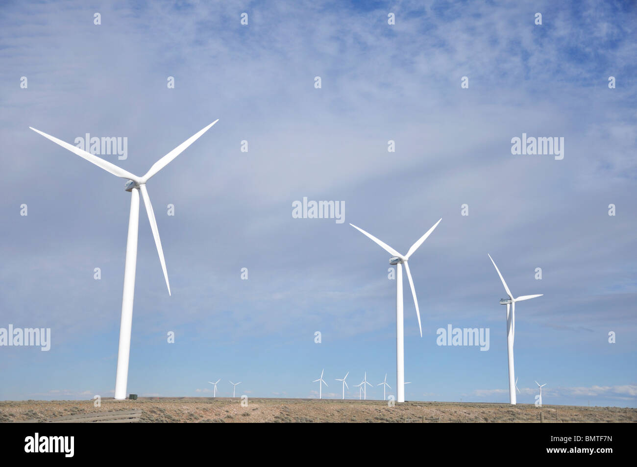 Utah windmills, USA Stock Photo - Alamy
