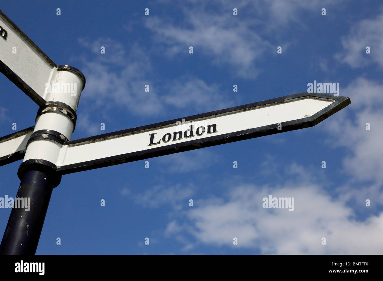 Canal junction signpost hi-res stock photography and images - Alamy