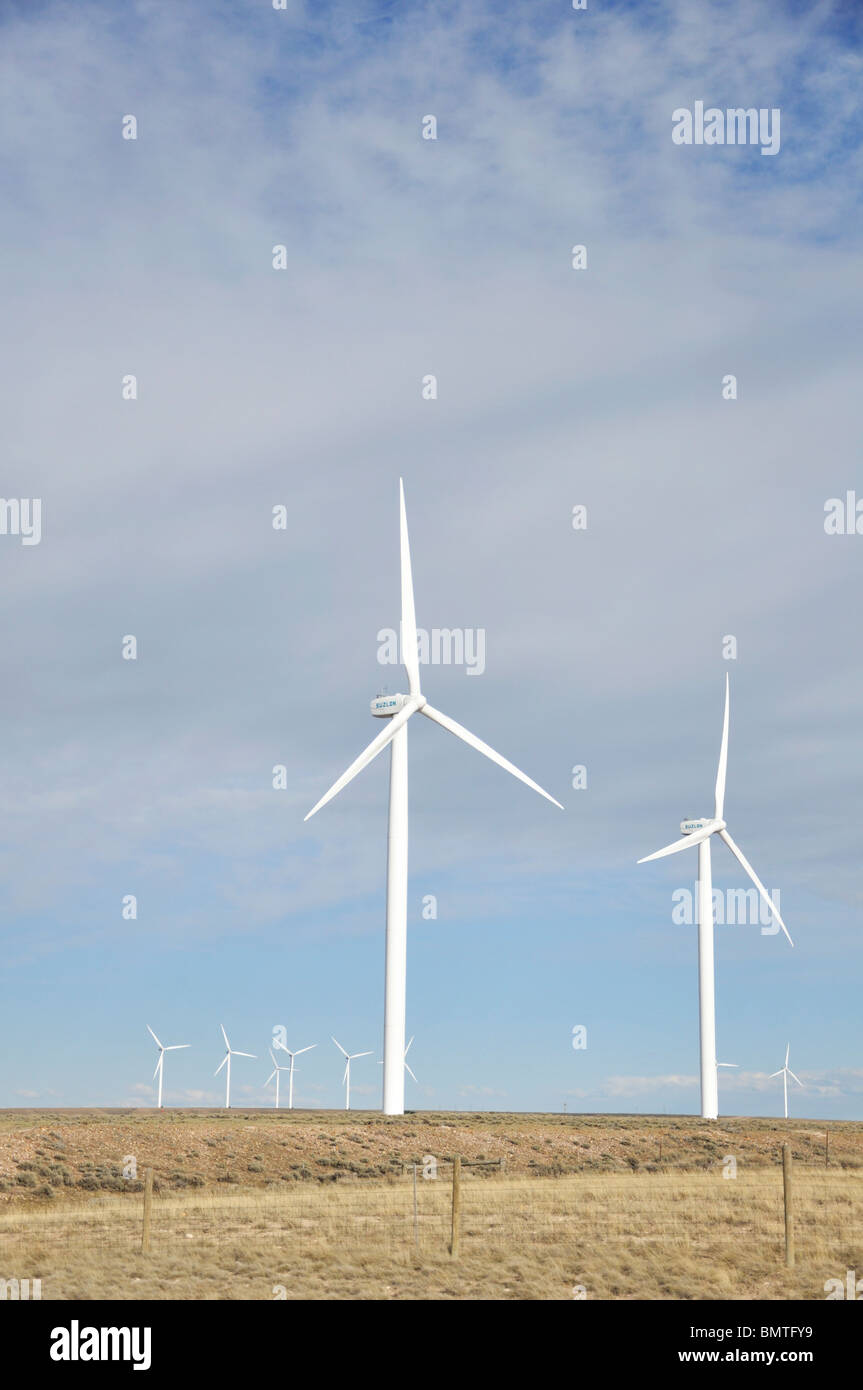 Utah windmills, USA Stock Photo - Alamy