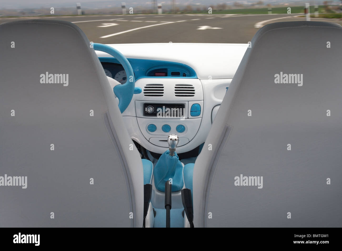 Tuning the car, look at the control panel from the back Stock Photo - Alamy