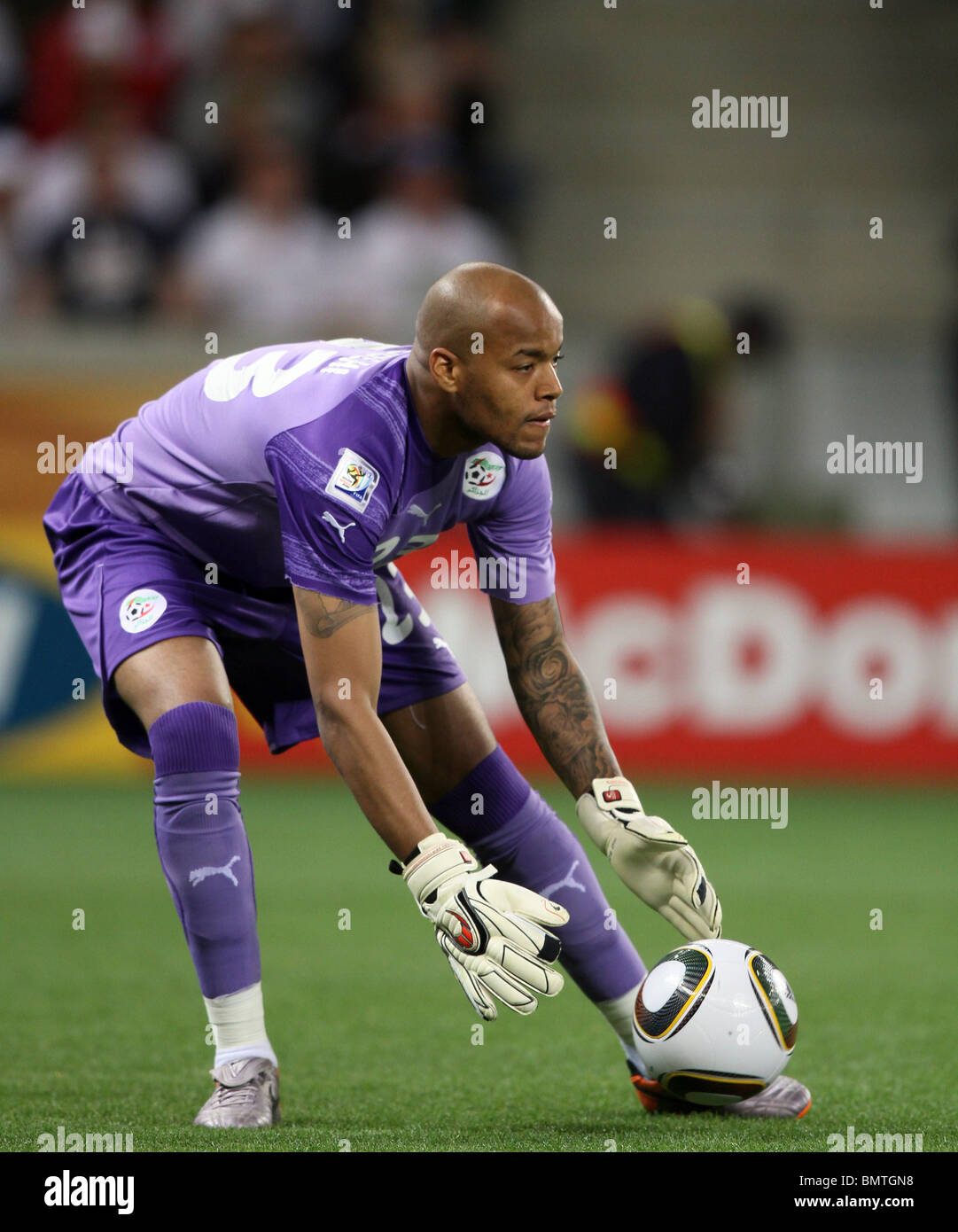 RAIS M BOLHI ENGLAND V ALGERIA GREEN POINT STADIUM CAPE TOWN SOUTH ...