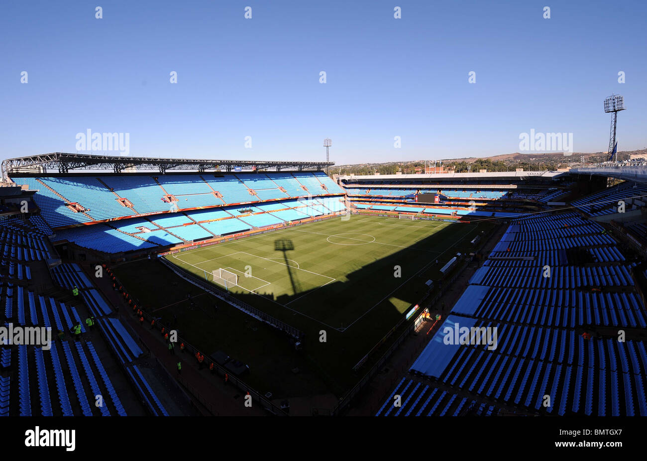 LOFTUS VERSFELD STADIUM BEFORE CAMEROON V DENMARK LOFTUS VERSFELD ...