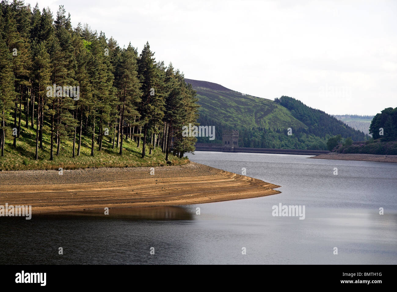 Derwent Reservoir, Upper Derwent Valley, Derbyshire, England, UK Stock ...