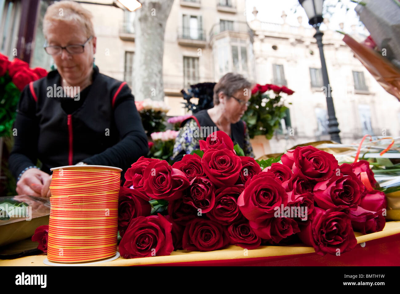 Ramblas of flowers hi-res stock photography and images - Alamy