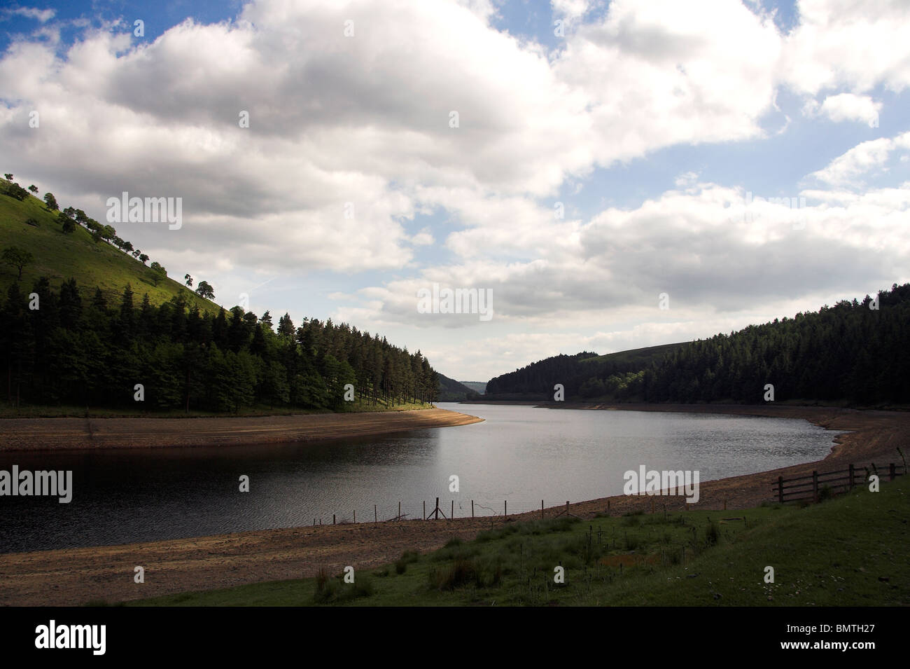 Derwent Reservoir, Upper Derwent Valley, Derbyshire, England, UK Stock ...