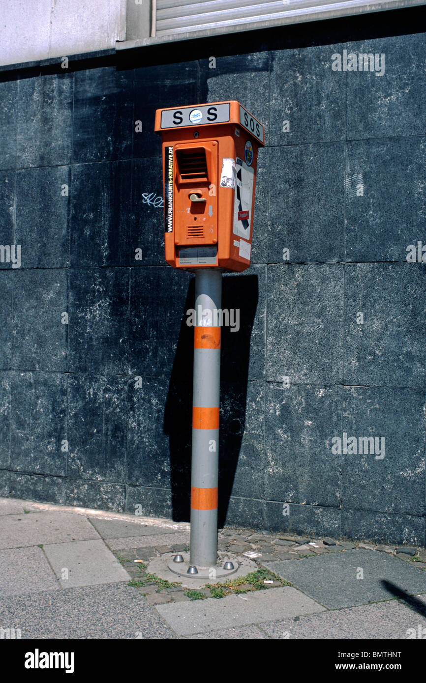 Sos telephone box hi-res stock photography and images - Alamy