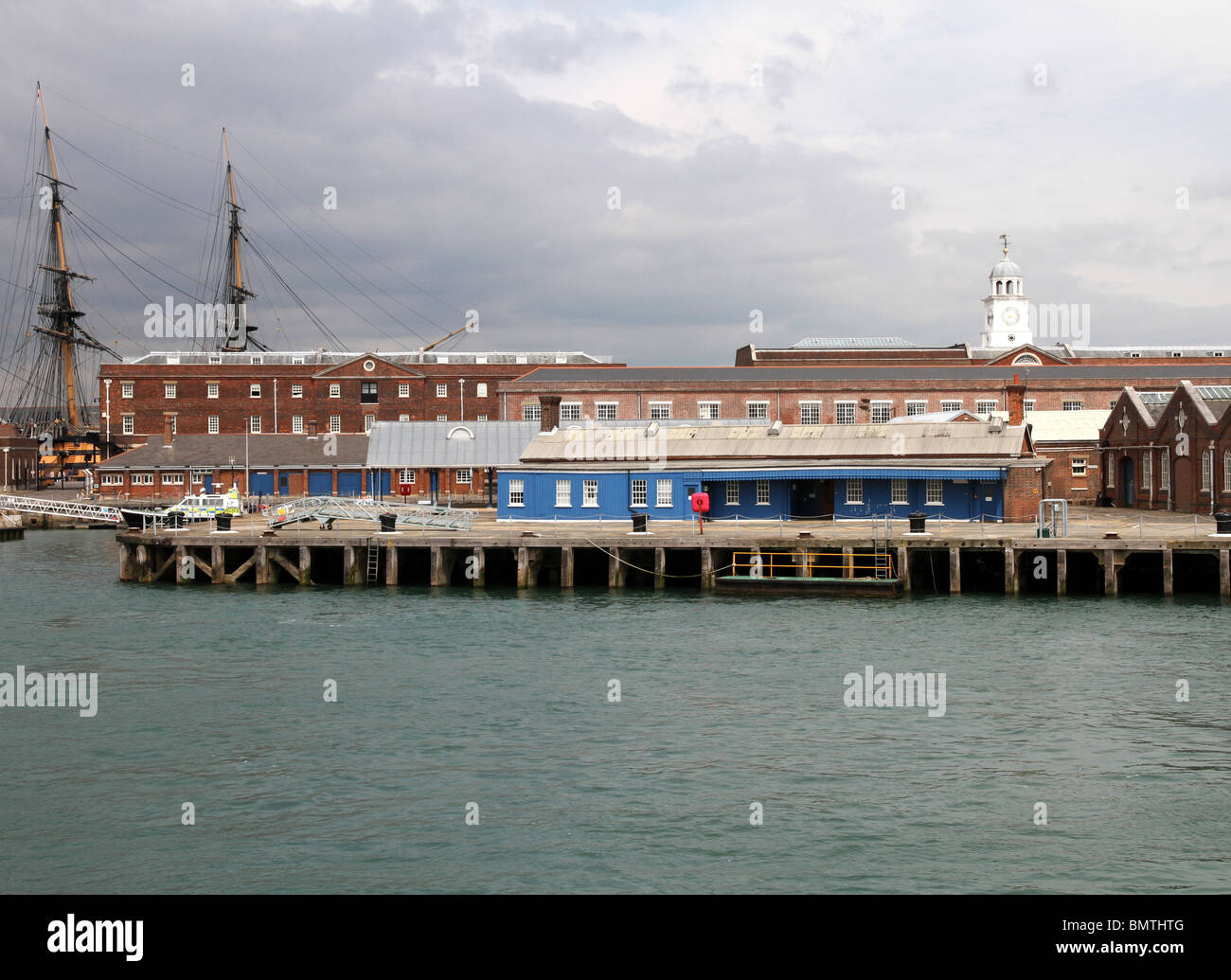 The origional Portsmouth railway station on Portsmouth dockyard Stock ...