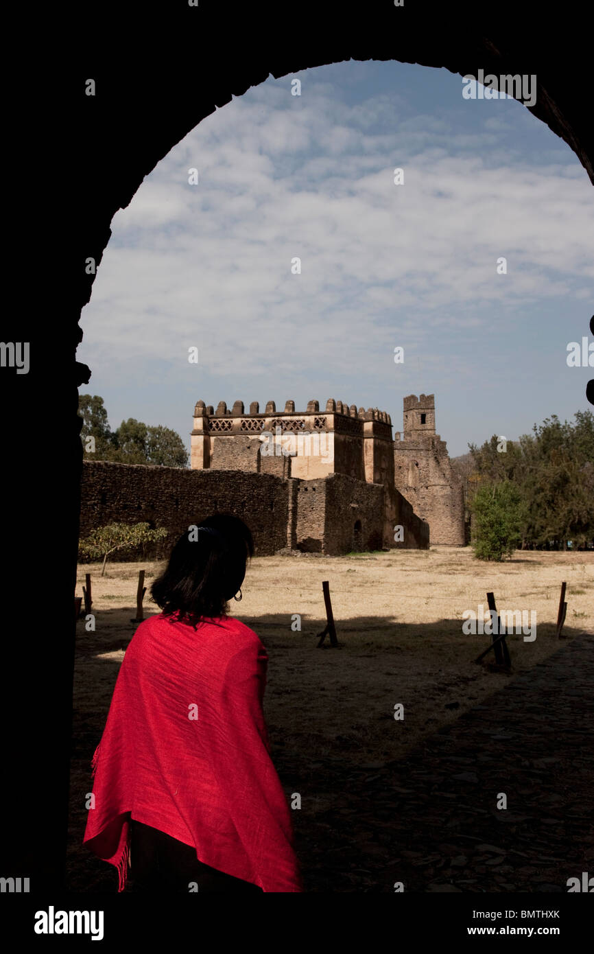 Fasiladas Palace, The Royal Enclosure, Gonder, Ethiopia, Nortern ...