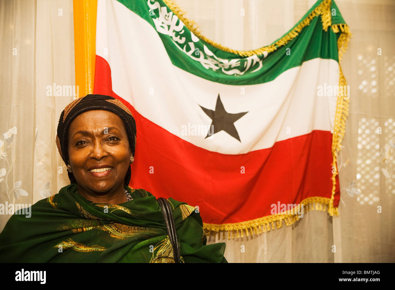 Edna Adan Ismael, Foreign Minister of Somaliland Stock Photo - Alamy