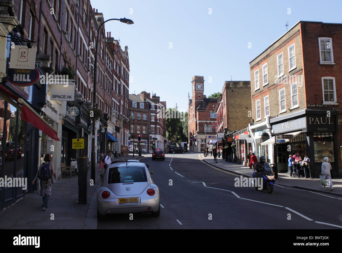Hampstead high street hi-res stock photography and images - Alamy