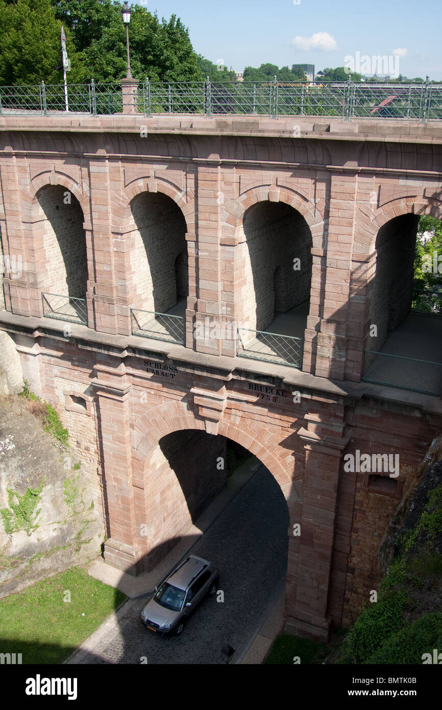 Viaduct with double arches hi-res stock photography and images - Alamy