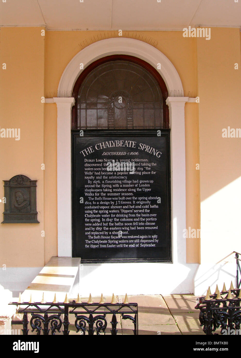 The Chalybeate Spring in the Pantiles, Royal Tunbridge Wells, Kent ...