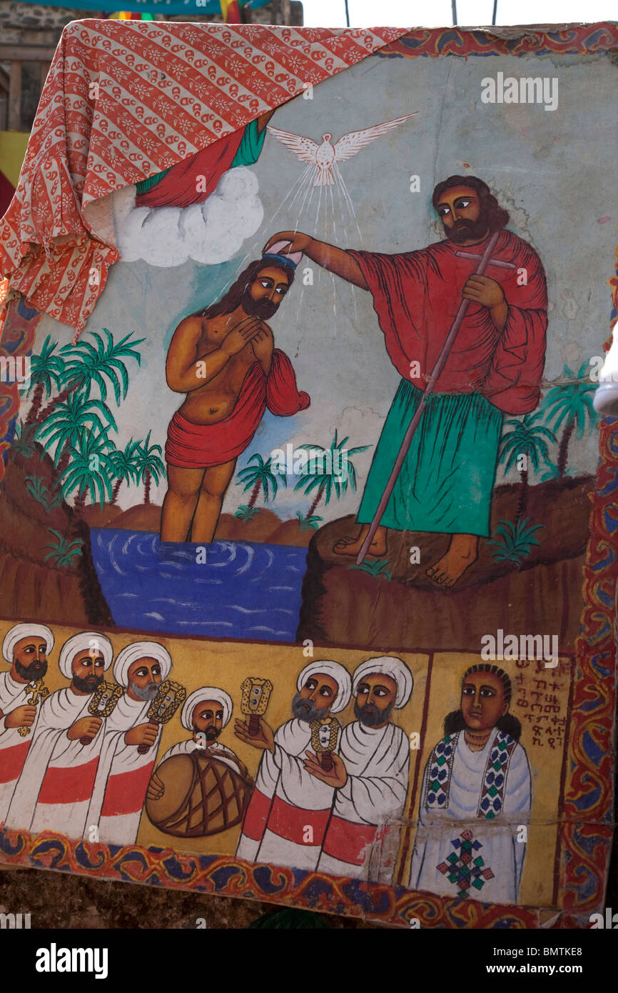 Africa. Ethiopia. Gonder. Timkat festival (Epiphany Stock Photo - Alamy
