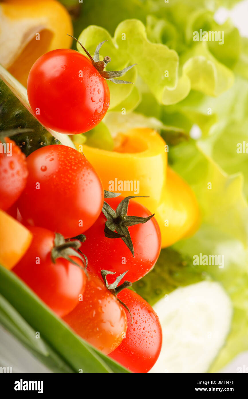 Cooking fresh vegetables tomato pepper hi-res stock photography and ...