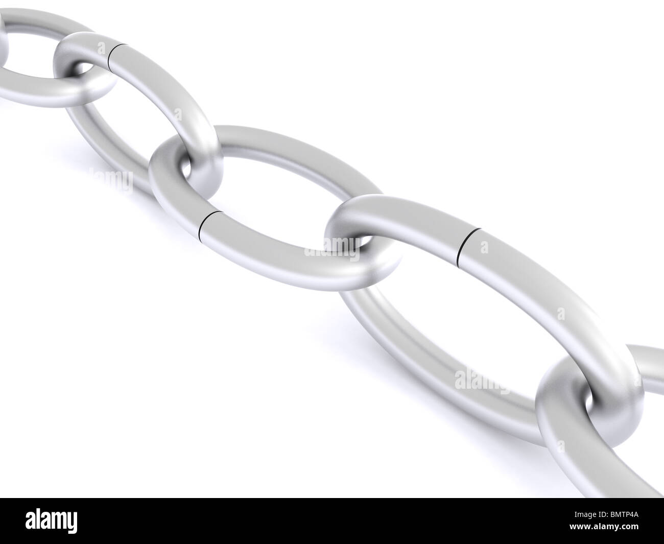 link in chain. 3d Stock Photo - Alamy