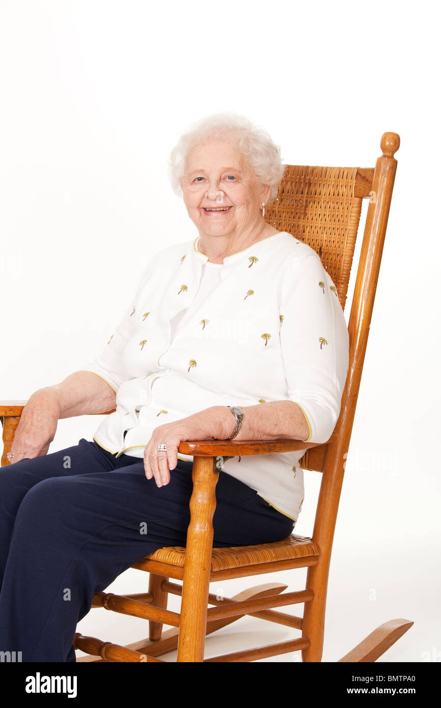 Granny rocking chair hi-res stock photography and images - Alamy