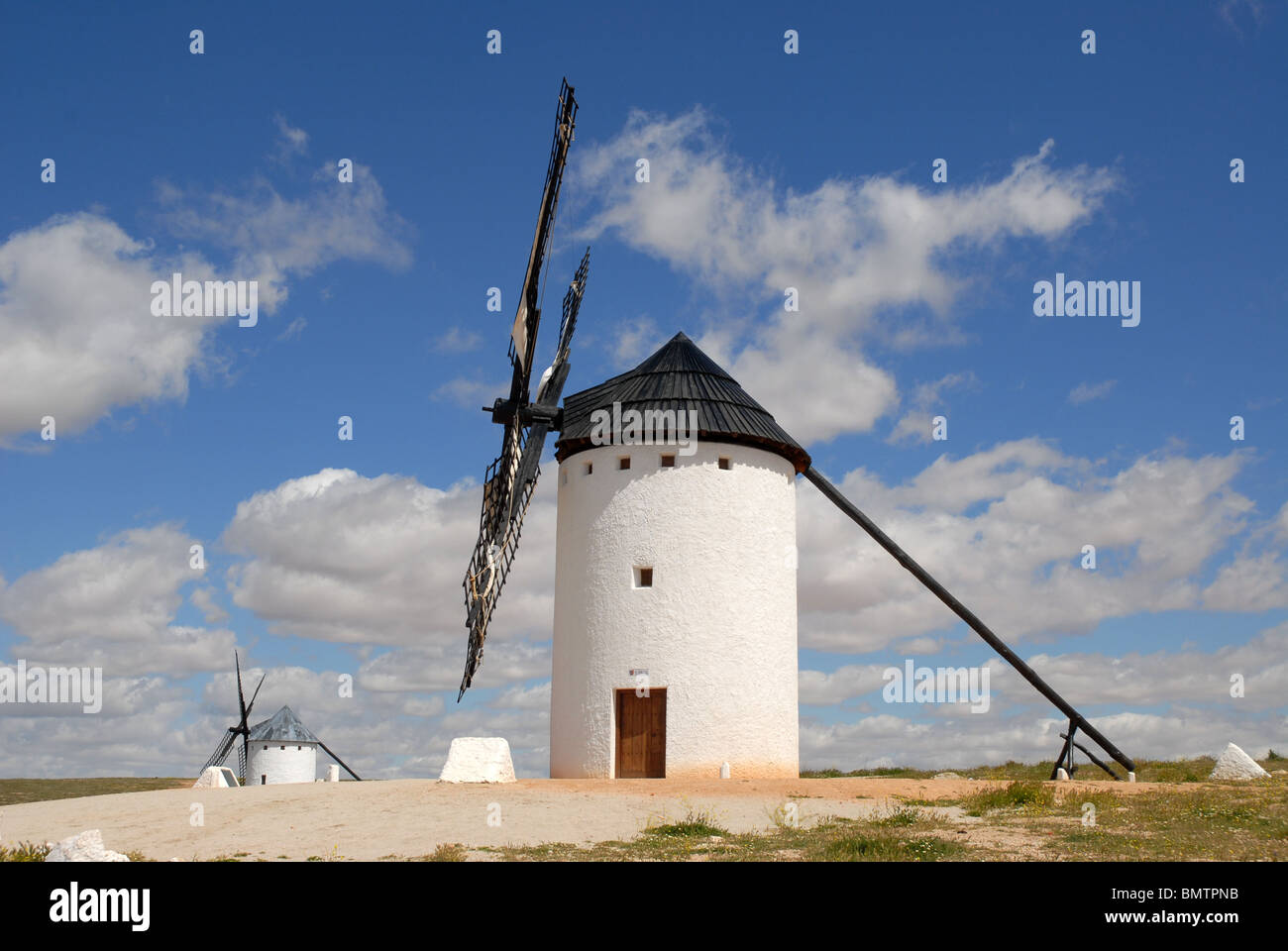 Campo de Criptana, Cuenca Province, Castile-La Mancha, Spain Stock ...