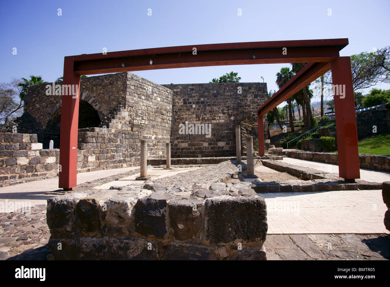 Israel tiberias roman ruins hi-res stock photography and images - Alamy
