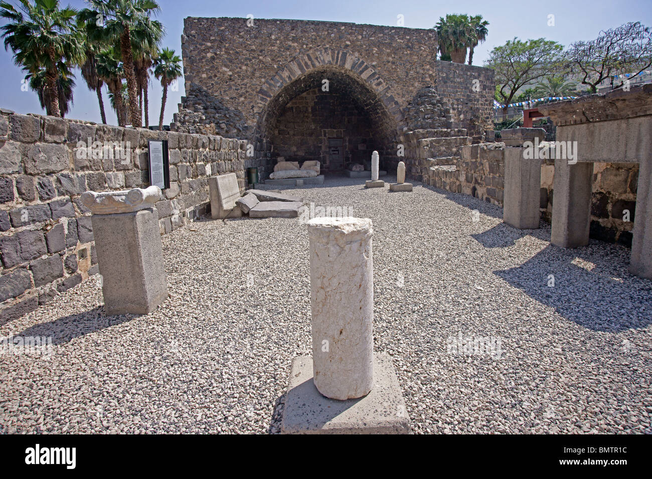 Israel tiberias roman ruins hi-res stock photography and images - Alamy