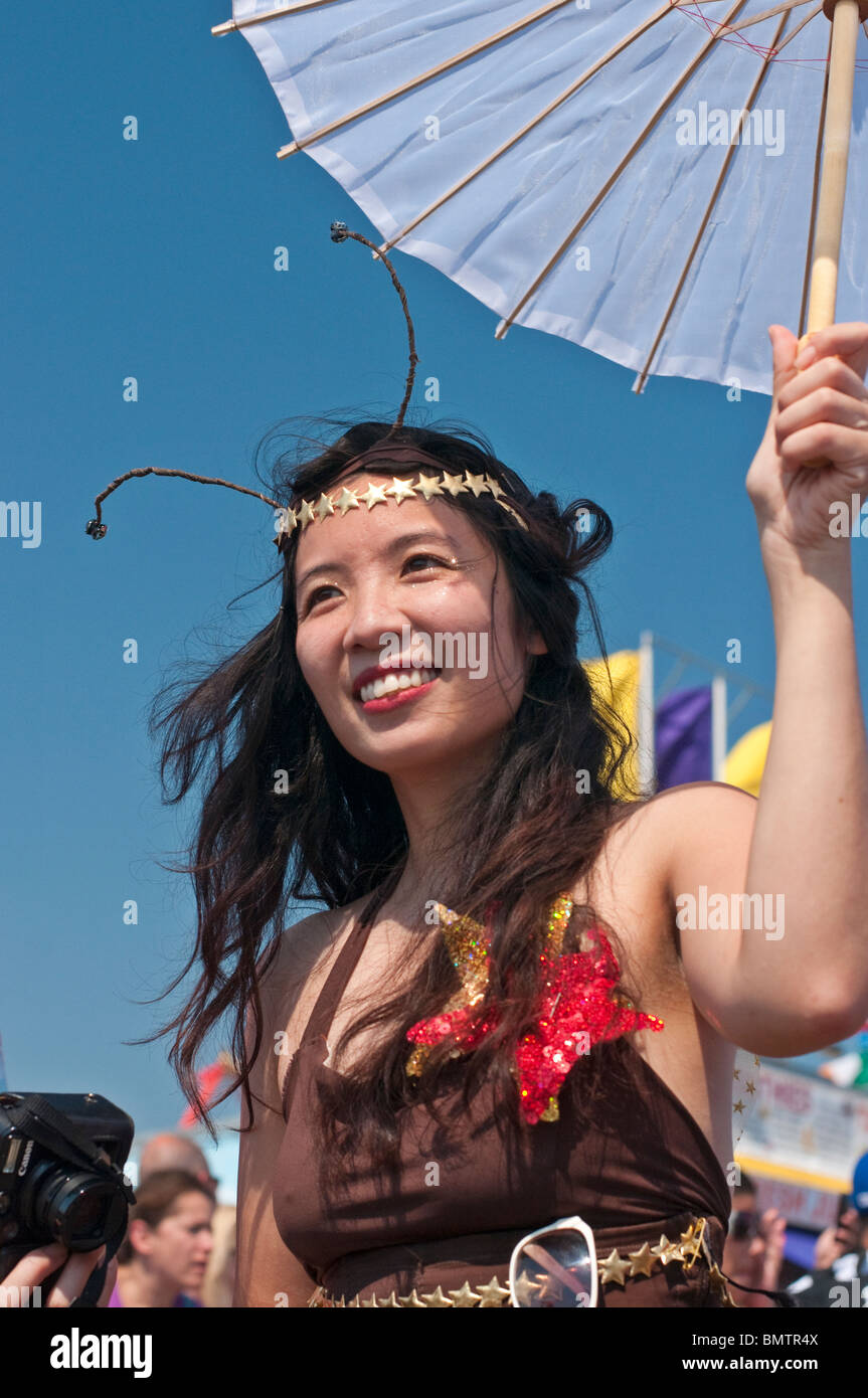 Coney island mermaid hi-res stock photography and images - Alamy
