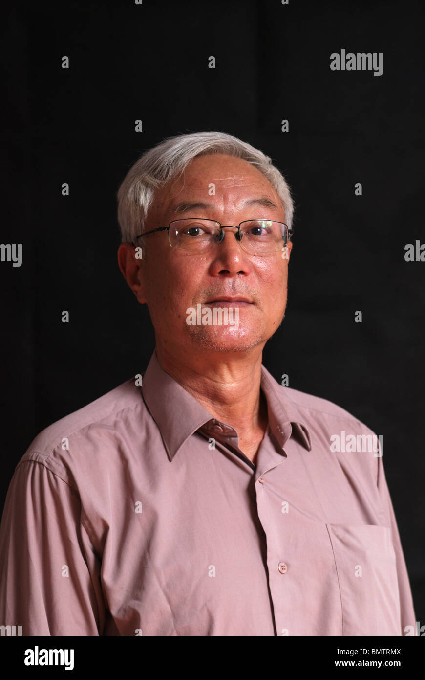 Asian senior man Stock Photo - Alamy