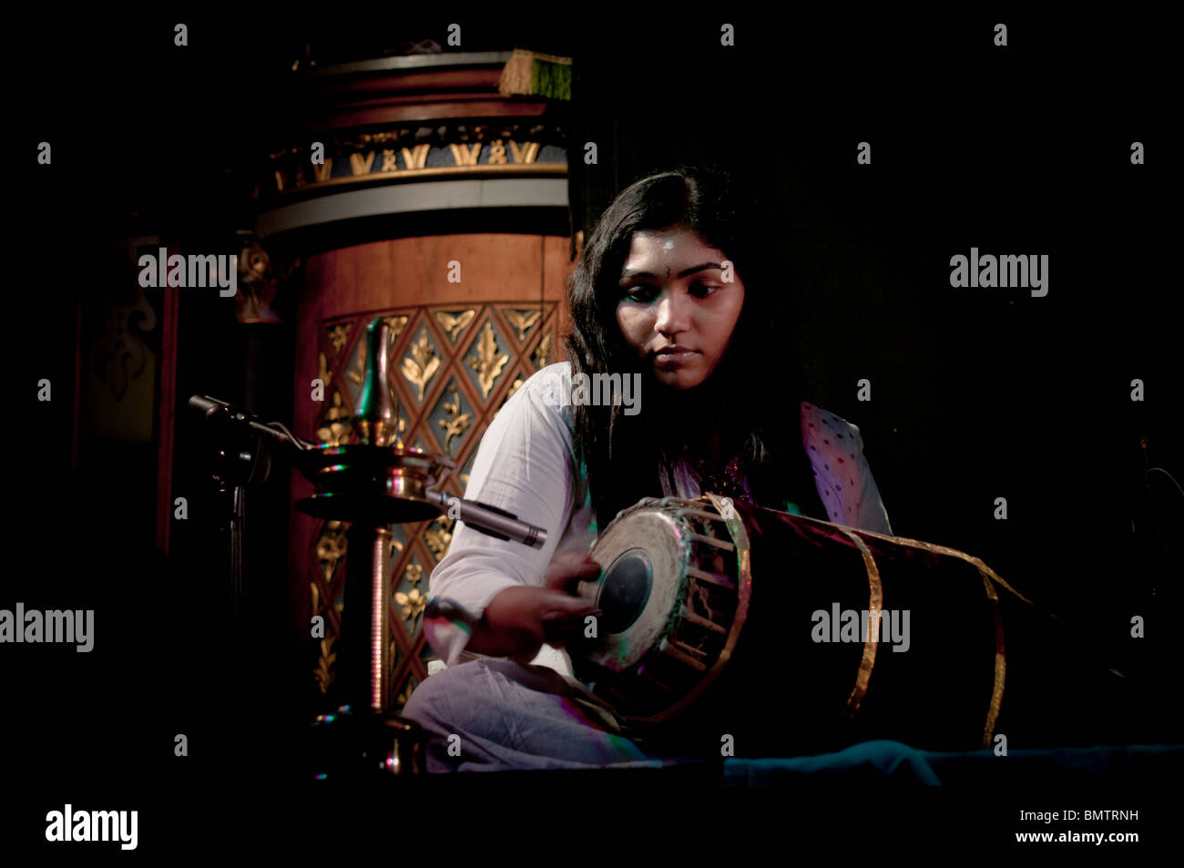 Mridangam hi-res stock photography and images - Alamy